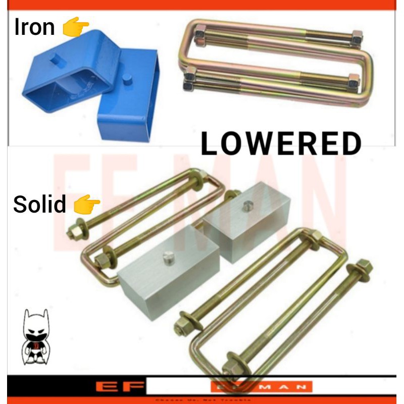 4X4 LOWERED BLOCK D-MAX ITEQ RODEO INVADER HIACE KDH200 TRITON LITE ...