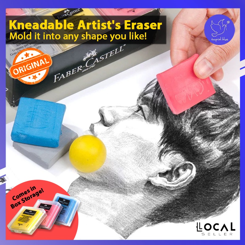 Tropical Blue Faber Castell Kneadable Artist Eraser Pro Art Eraser ...