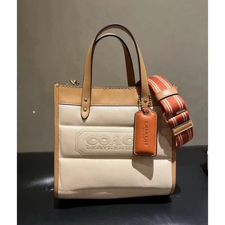 Coach C6852 C6958 C6847 women new color matching quilting and badge ...