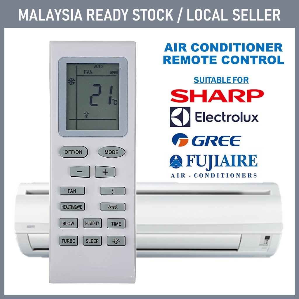 Sharp / Gree / Fujiaire / Electrolux / 1HP Air Cond Aircond Air ...