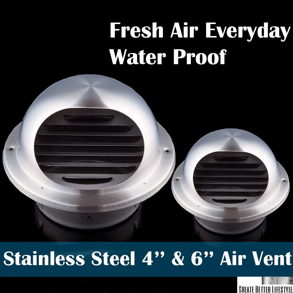 Cooker Hood/Portable Air-Cond Stainless Steel Air Vent | Shopee Malaysia