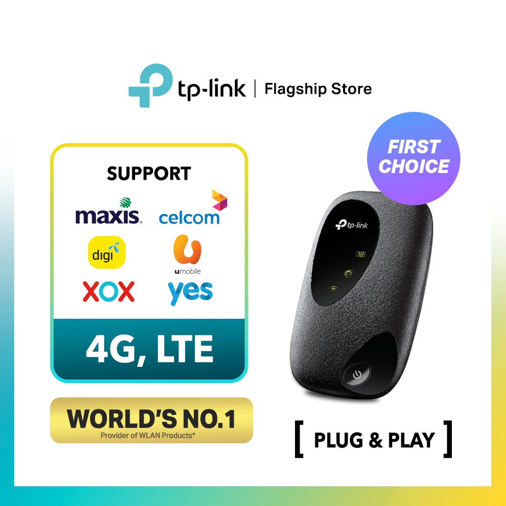 TP-LINK 4G LTE Portable Broadband Mobile Wifi Modem Router Wireless ...