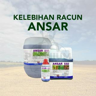 ANSAR 550 MSMA 35.5% 4 Liter Herbicide Weed Grass Killer Racun Rumpai ...