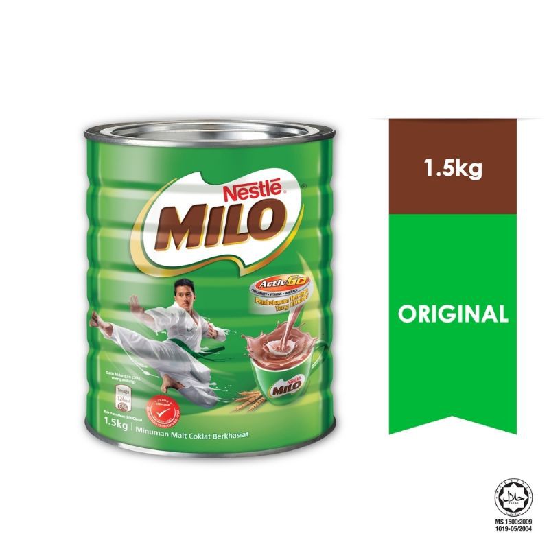 Milo 1.5kg (Tin) Active Go (expired Feb 2023) | Shopee Malaysia