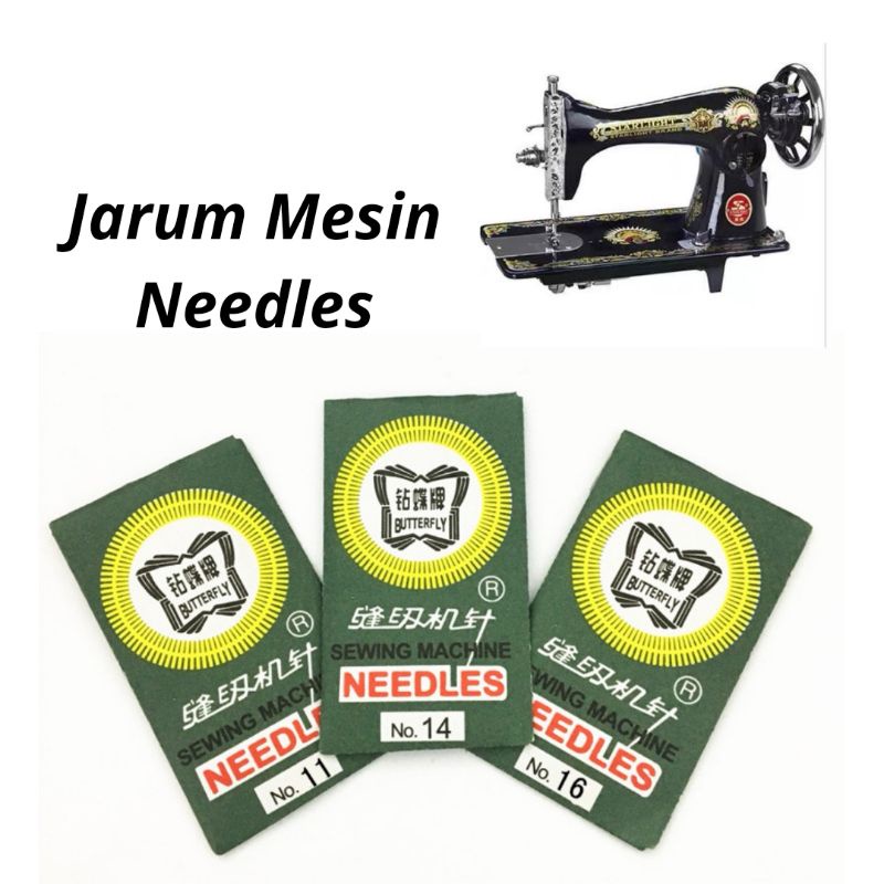 Jarum Mesin Jahit Butterfly - Piffle.me