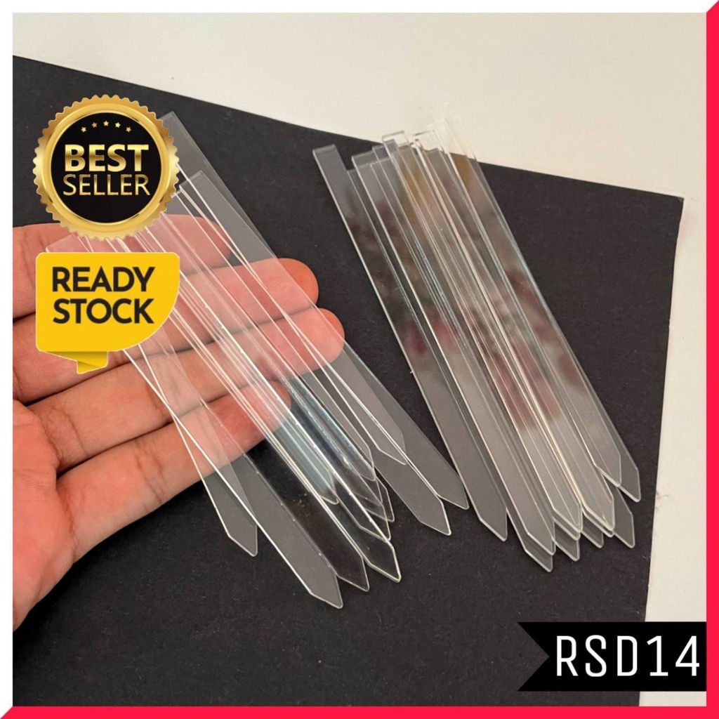 (RSD14) Acrylic Stick Acrylic Cake Topper Stick DIY Cake Topper Craft ...