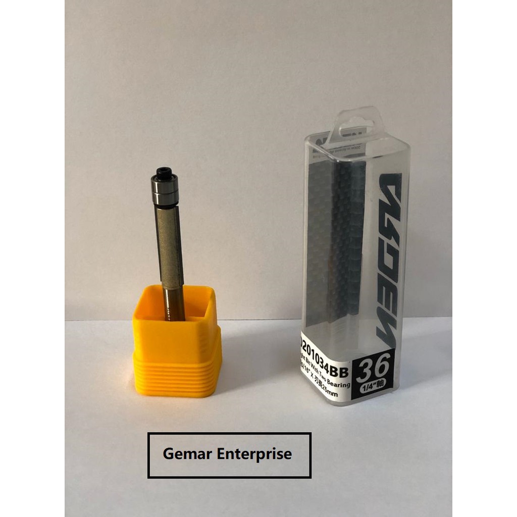 ARDEN Router Bit - Straight Bit With Two Bearing (READY STOCK) | Shopee ...