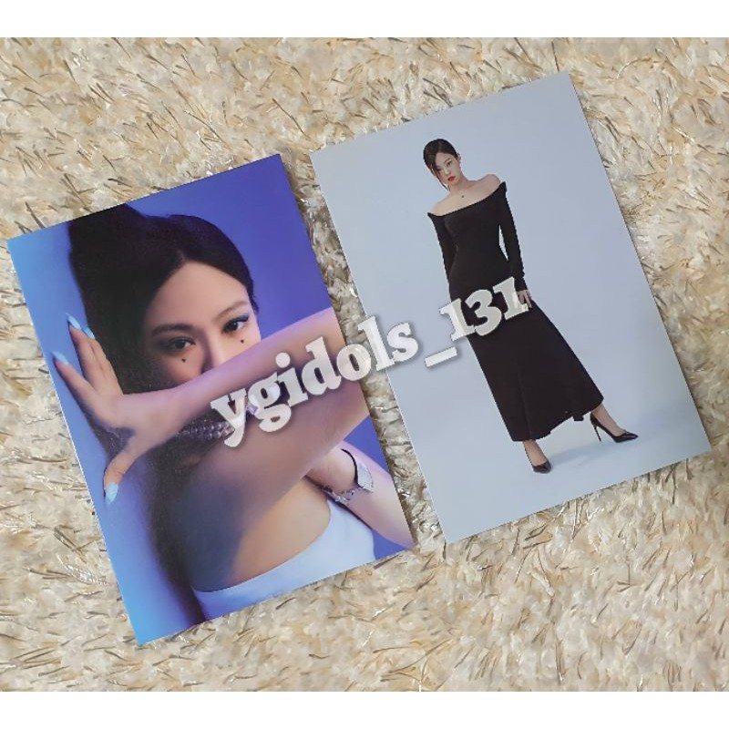 BLACKPINK JENNIE THE ALBUM OFFICIAL POSTCARD | Shopee Malaysia
