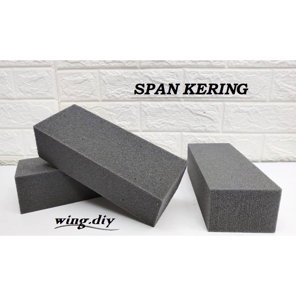 [READY STOCK] FLORAL DRY FOAM/ SPAN BUNGA KERING/ GABUS BUNGA (1 BOX ...