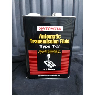 Original Toyota ATF Type T-IV 4L gear oil Automatic Transmission Fluid ...