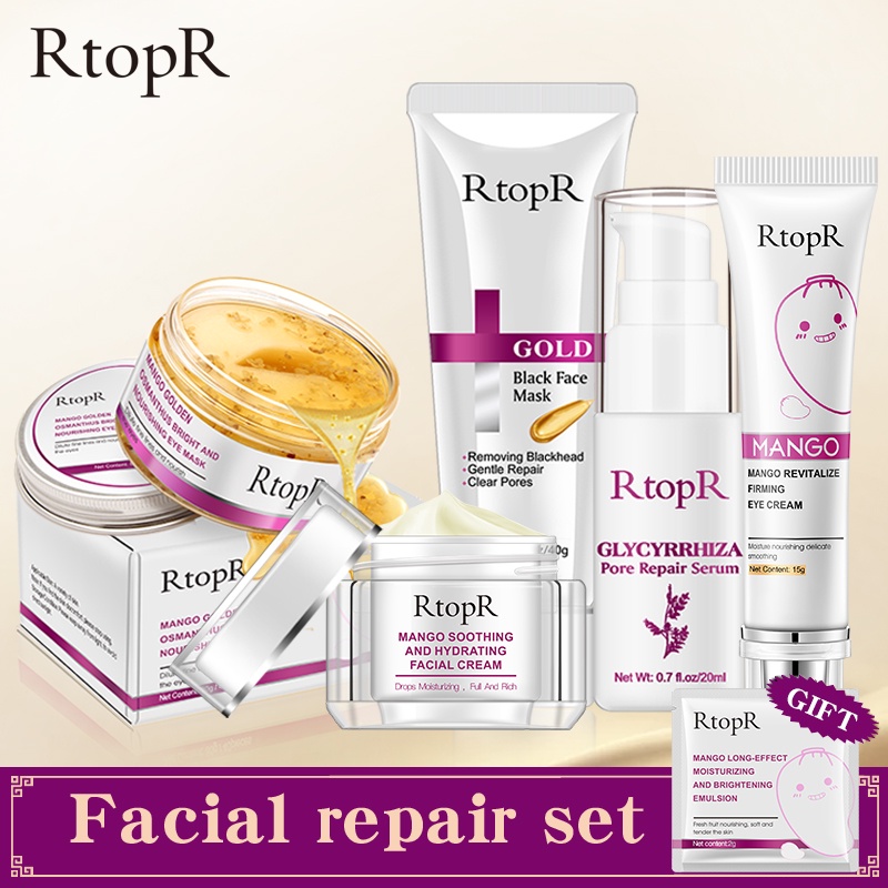 RtopR Whitening Face Skin Care Beauty Treatment Set Glycyrrhiza Face ...