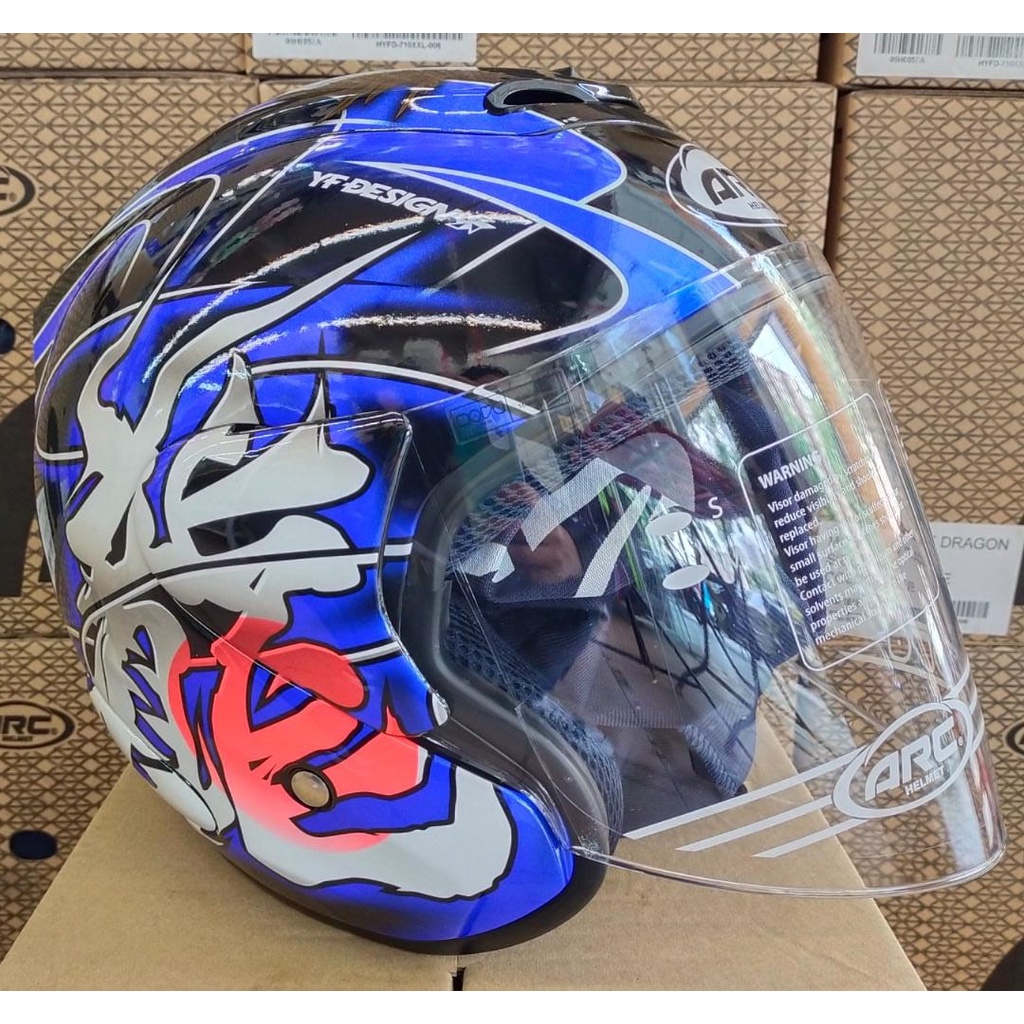ARC RITZ YFD YF DRAGON HELMET 100% ORIGINAL ARC DRAGON ARC YF DRAGON ...
