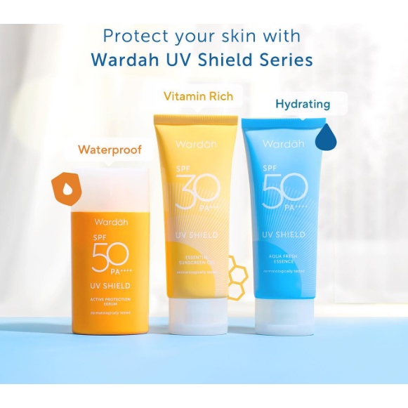 WARDAH UV Shield Sunscreen/Sun stick SPF30//SPF50 | Shopee Malaysia