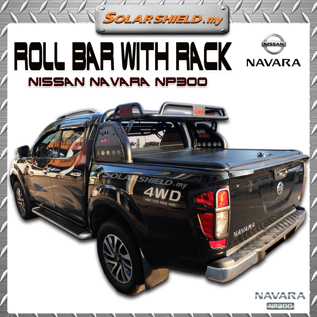 Nissan Navara NP300 roll bar 4x4 roll bar with rack 4X4 Roll Bar ...