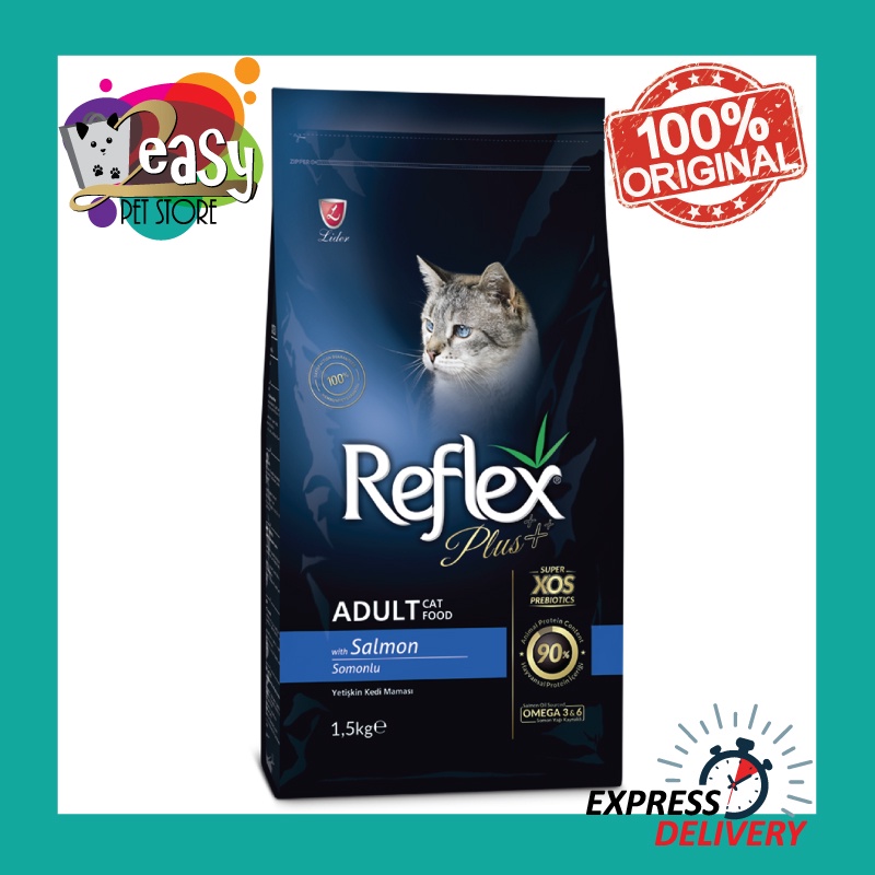 Reflex Plus Adult Cat Food with Salmon 15kg | Shopee Malaysia