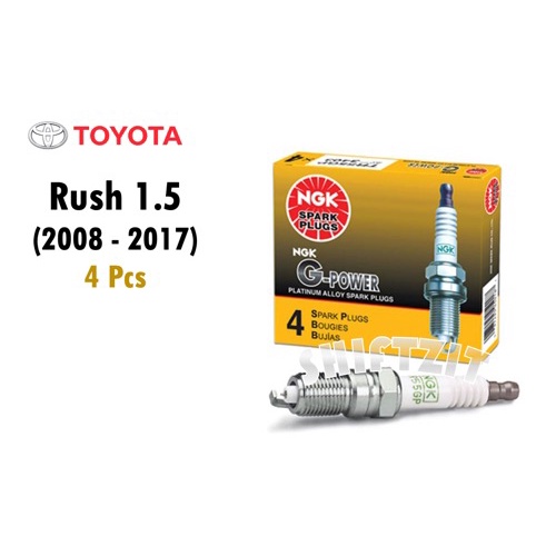 NGK G-Power Platinum Spark Plug for Toyota Rush 1.5 (2008 - 2017 ...