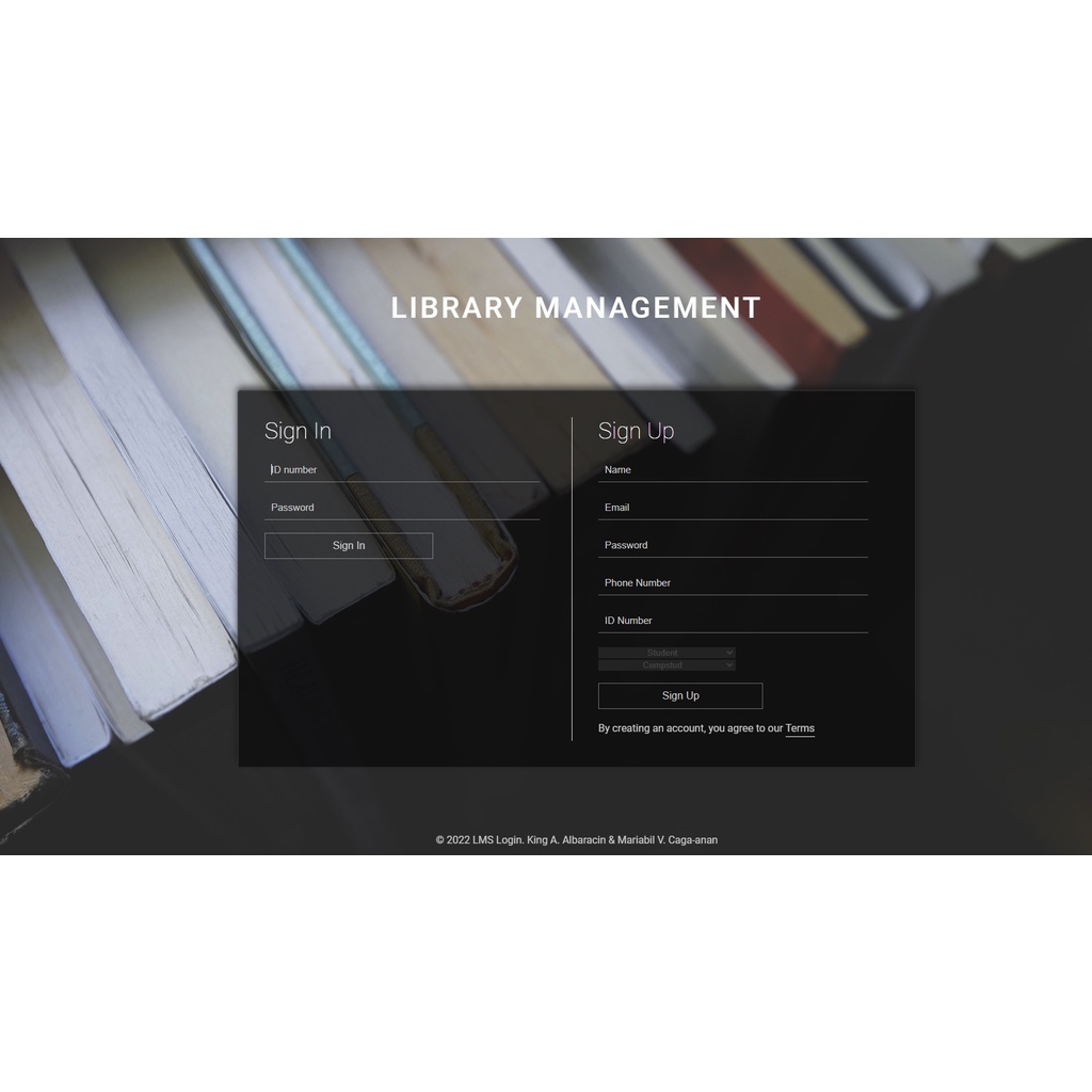 Library Management System with Auto-Generated Library Cards and QR Code Attendance Records ...