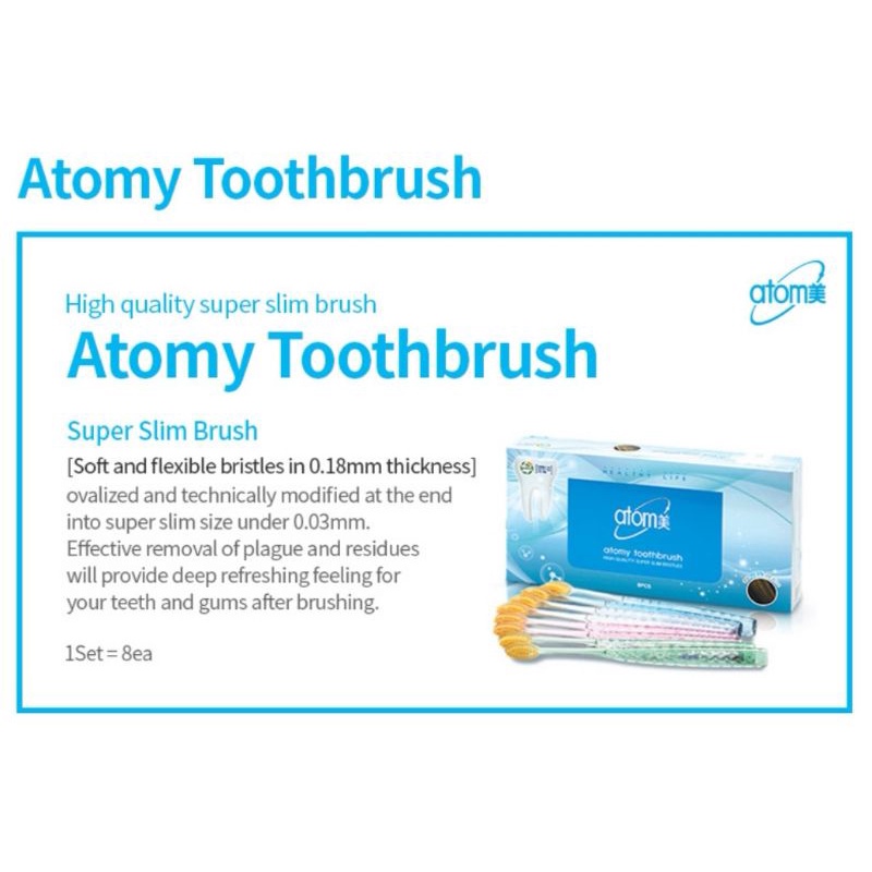Atomy Toothbrush (Super Slim Brush) | Shopee Malaysia