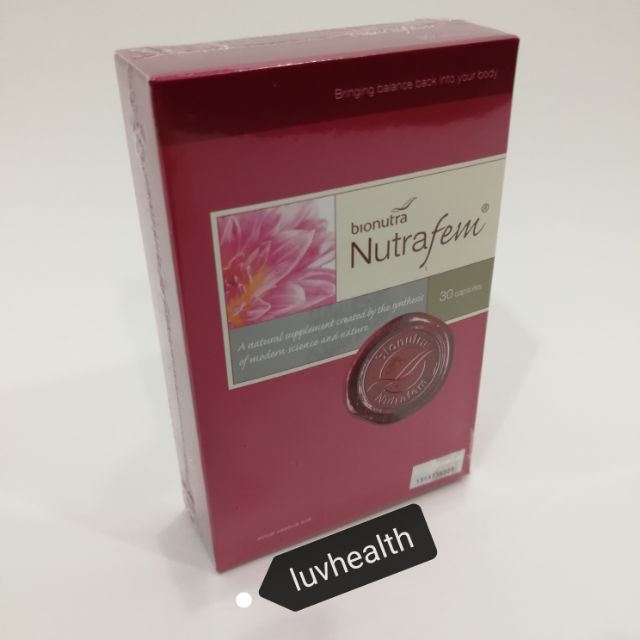 BIONUTRA NUTRAFEM 30 caps for MENOPAUSE (ready stock) | Shopee Malaysia