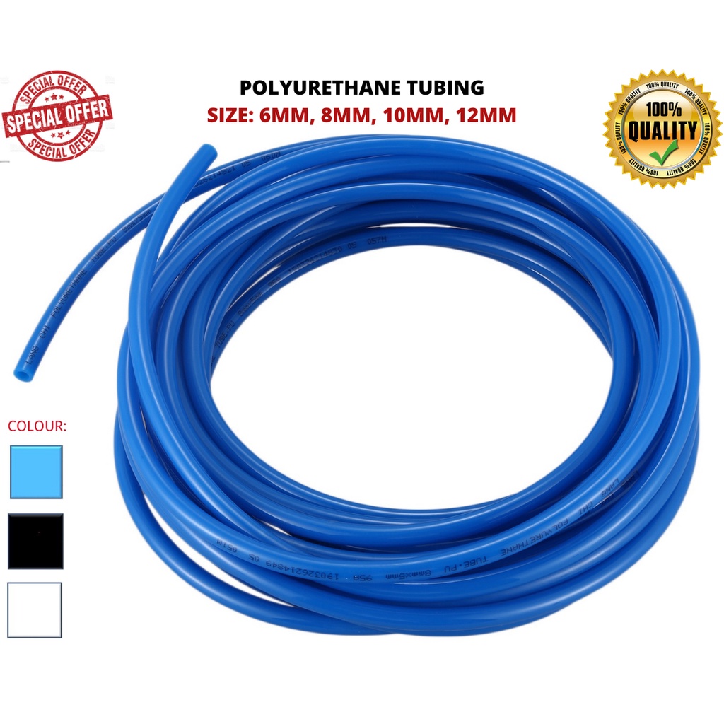 [READY STOCK-KL] STAR 1Meter Polyurethan Pneumatic Hose Air Pu Tubing ...
