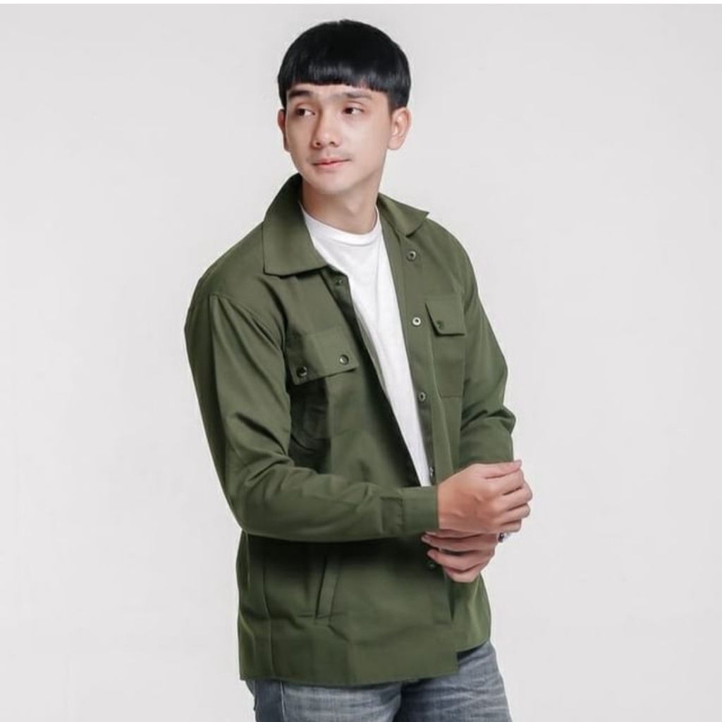 Casual SEMI PARKA / SEMI PARKA Jacket / SEMI PARKA Plain | Shopee Malaysia