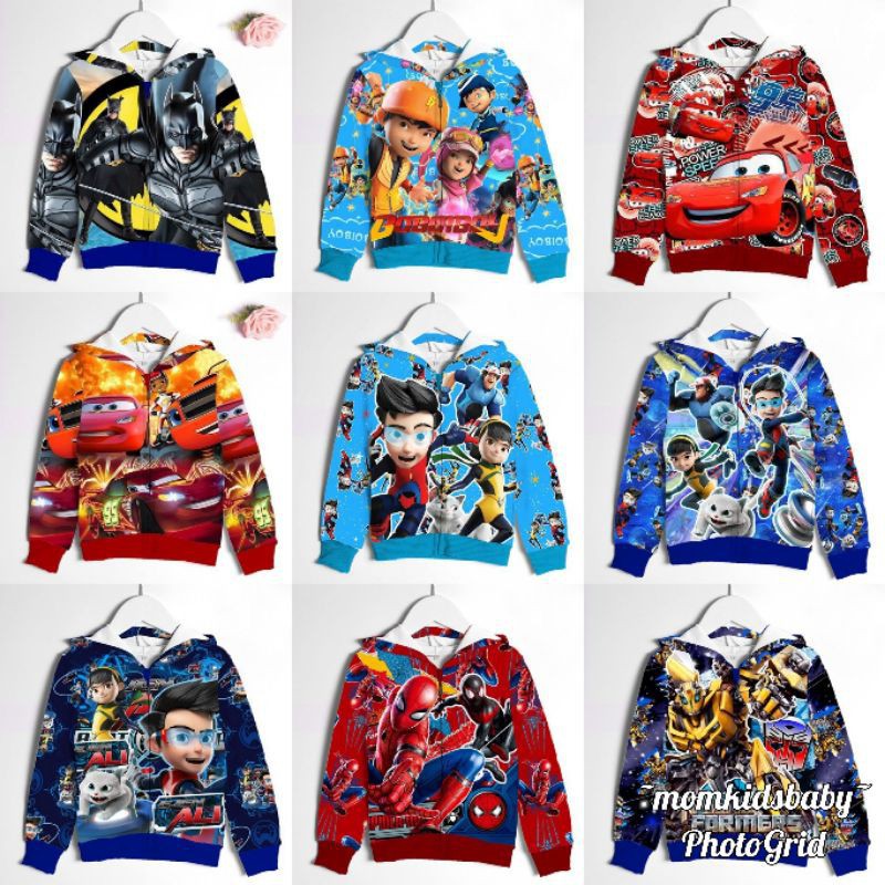 Transformers!figure! Batman Boboiboy Cars Ejen Ali Spiderman ...