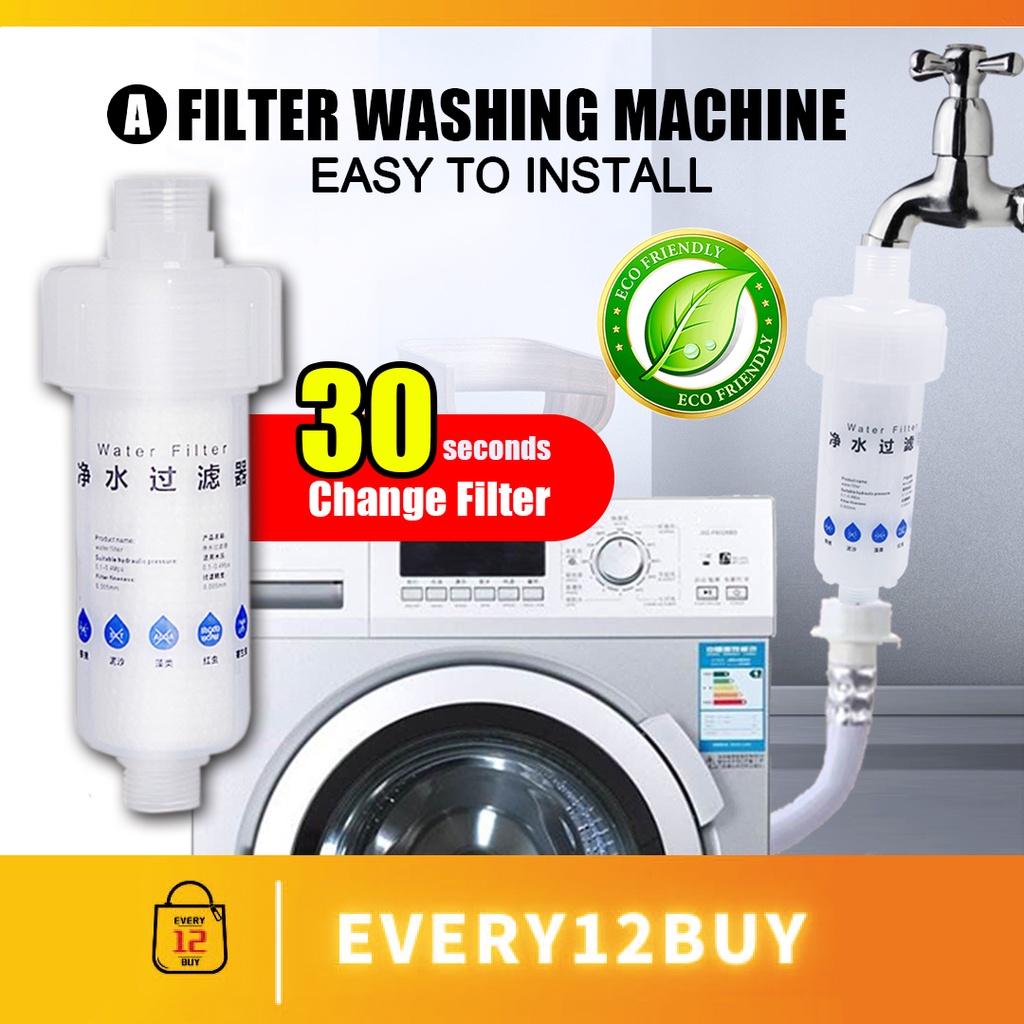 5 Micron Water Purifier Filter Washing Machine Filter Penapis Air Mesin ...
