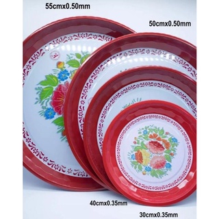 Enamel Tray /Talam /Dulang /Round Steel Tray /Steel Plate / Talam ...