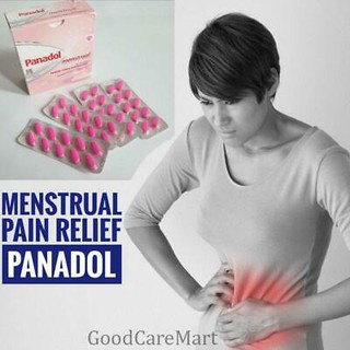 Panadol Menstrual / Period Pain Discomfort 10 Caplet Tablet / Strip ...