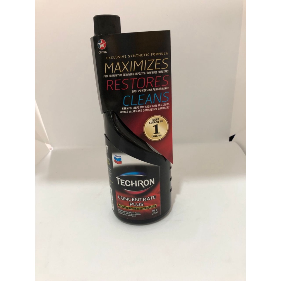 Caltex Techron Concentrate Plus Petrol Fuel System Cleaner (355ml ...