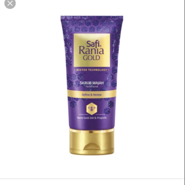 facial scrub safi rania gold 75ml | Shopee Malaysia