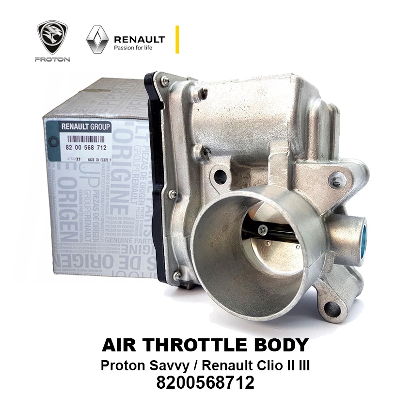 Original Proton Renault [8200568712] ISC Throttle Body - Proton Savvy ...