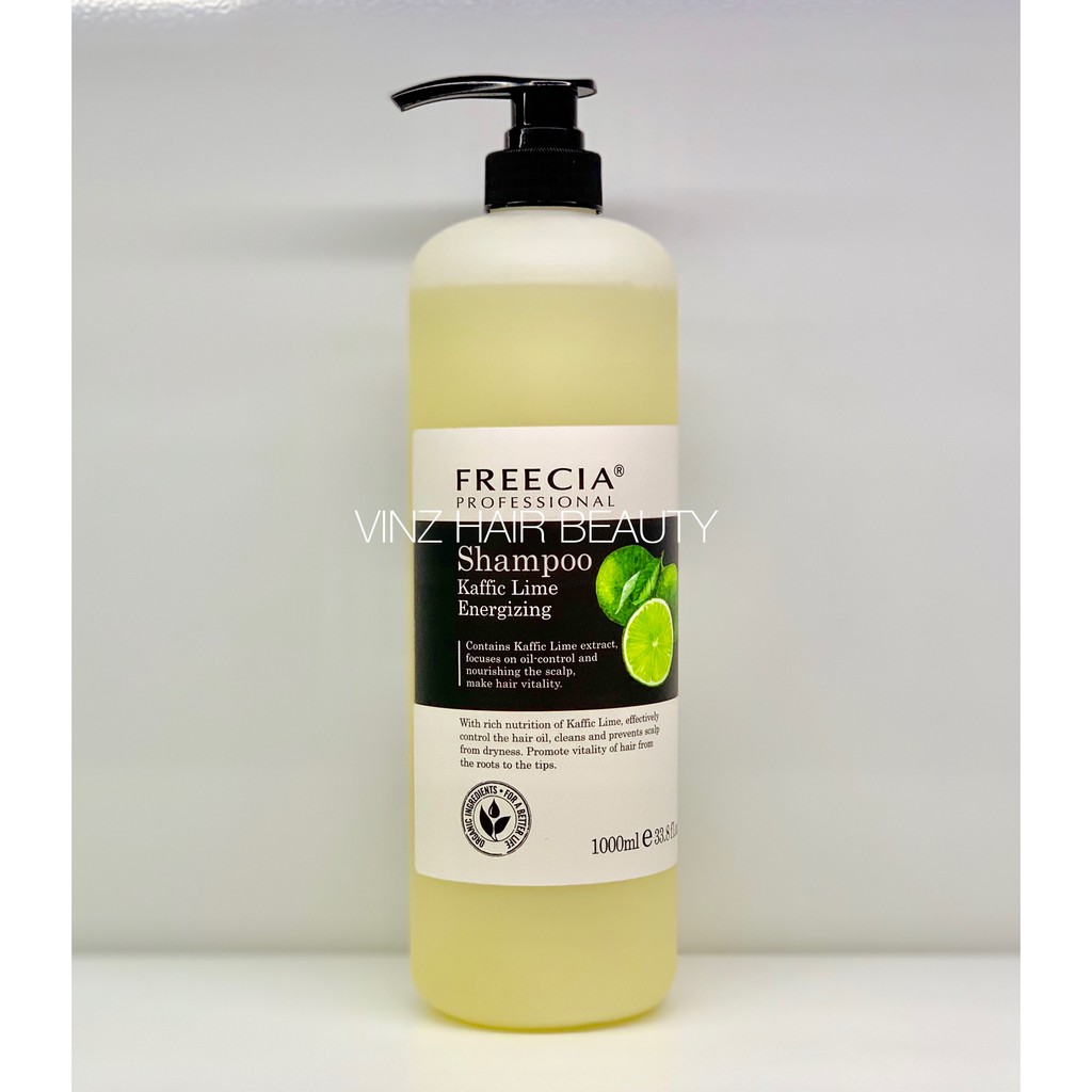 FREECIA PROFESSIONAL Organic Kaffic Lime Energizing Shampoo 1000ml ...