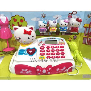Hello Kitty Cashier Store Toys mini Market ( Music and Light) | Shopee ...