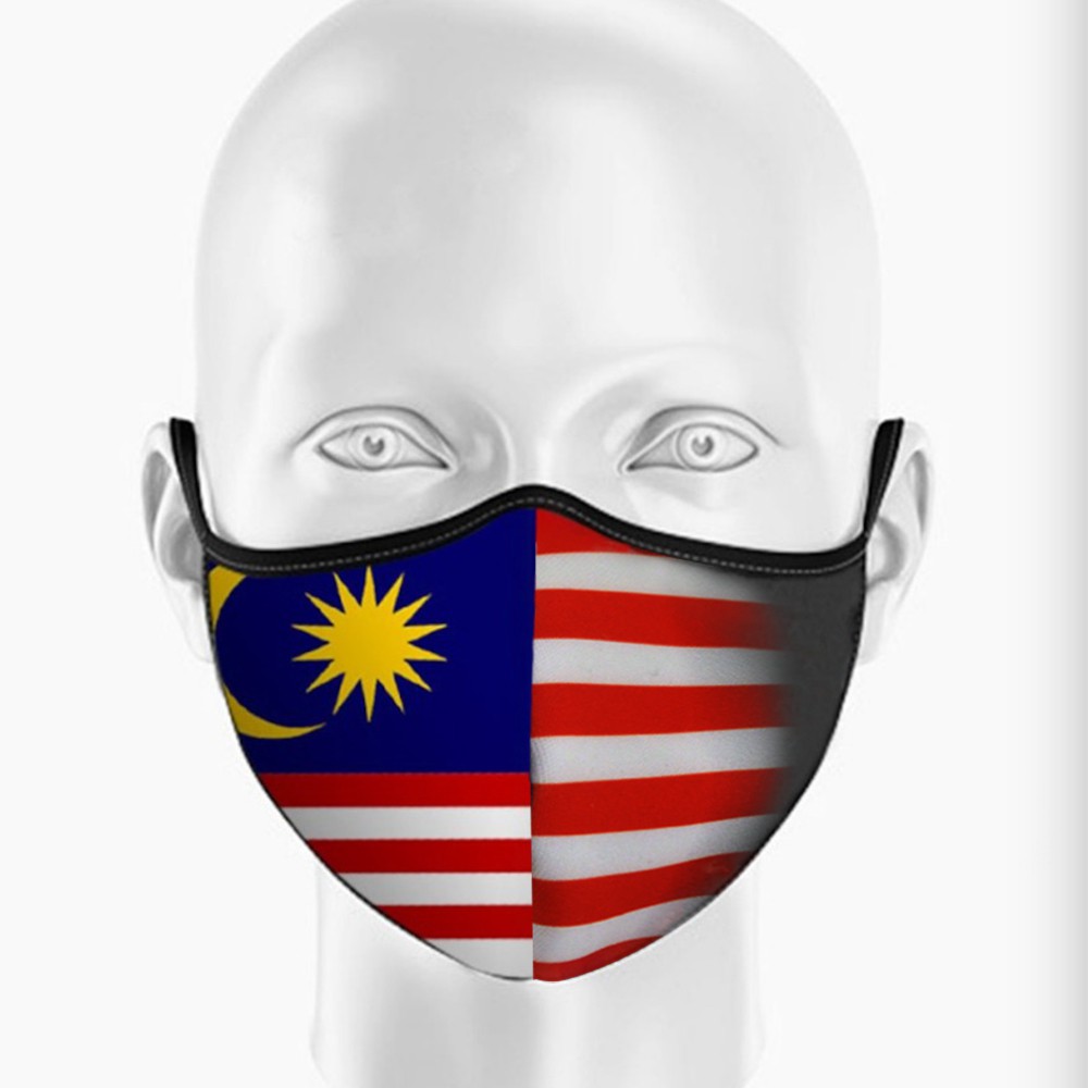 (READY STOCK) Washable Malaysia Flag Merdeka Malaysia Prihatin Face ...