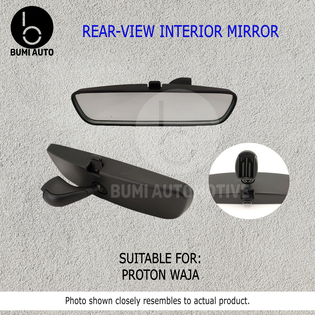 Proton Waja Interior Rear-View Room Mirror 1pc | BeeCost