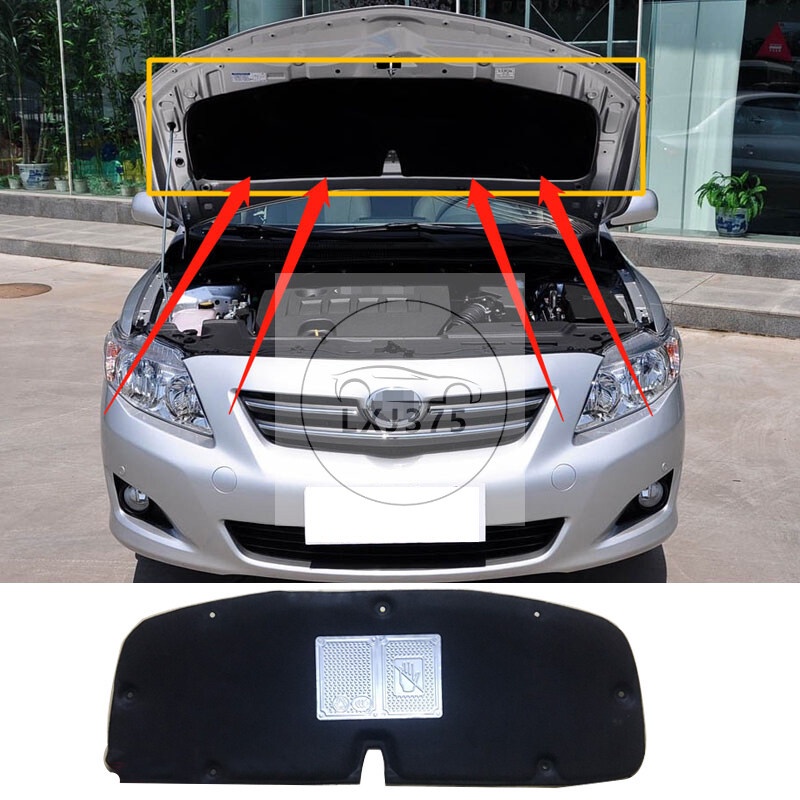 Car hood heat insulation cover for Toyota altis 2001-2018 front engine ...