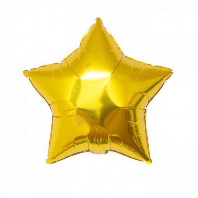 Anagram 18 Foil Balloon Valentine Star Shape Star Shape Silver