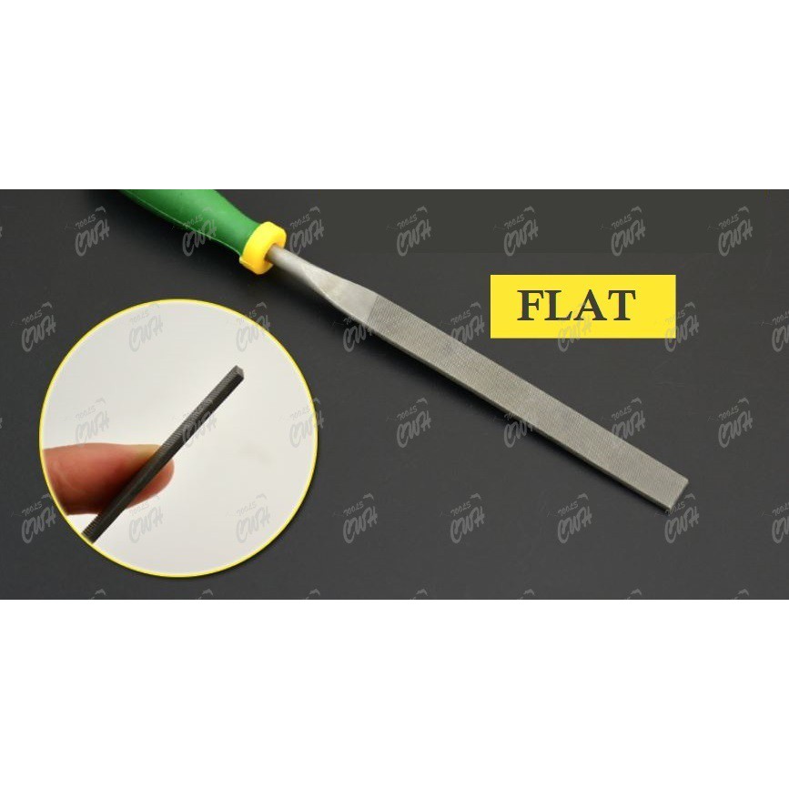 BERRYLION FILE CHISEL FLAT ROUND HALF ROUND SQUARE TRIANGLE 8" 20CM ...