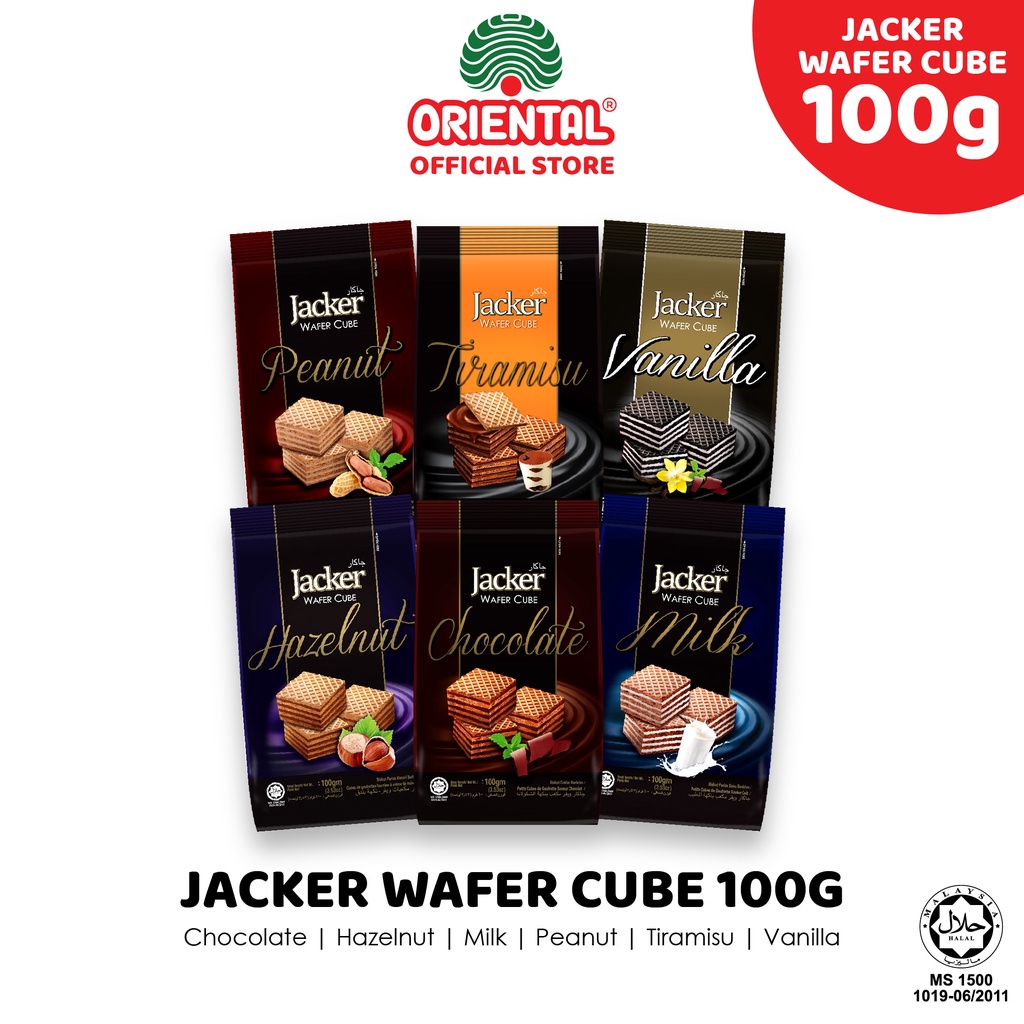 Jacker Wafer Cube 100g Shopee Malaysia