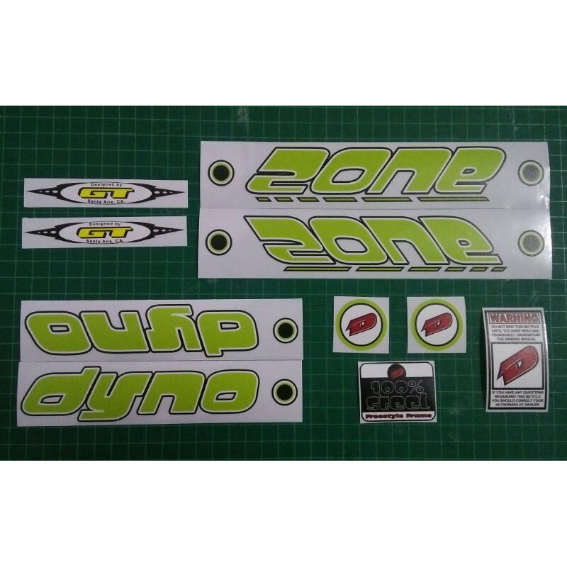 BMX Dyno Zone Decal Sticker DYNO ZONE BMX DECAL | Shopee Malaysia