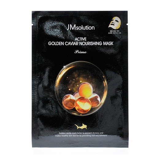 Jm Solution Active Golden Caviar Nourishing Mask 1pcs | Shopee Malaysia