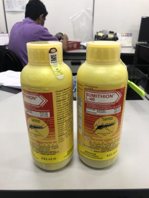 Racun Nyamuk Sumithion L-40 1L Fogging Insecticide Mosquito | Shopee ...