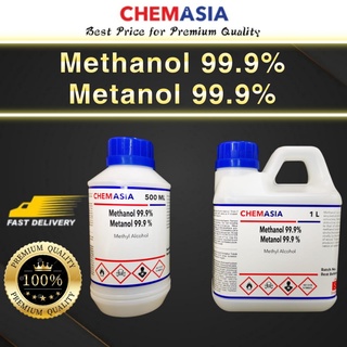 [READY STOCK] 500ml & 1 Liter Methanol / Metanol / Methyl Alcohol 99.9% ...