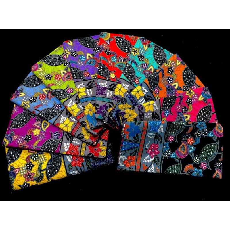 Kain Batik Original Terengganu Terap 5 100% Cotton Tebal dan Serap Air ...