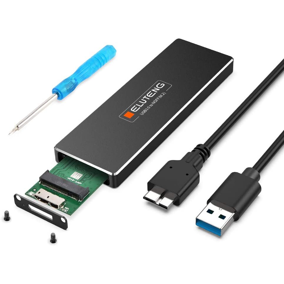 ELUTENG M2 To USB Adapter M 2 SATA NGFF Enclosure Support All SATA B