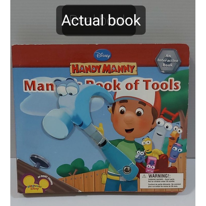 Handy Manny Manny's Book of Tools | Shopee Malaysia