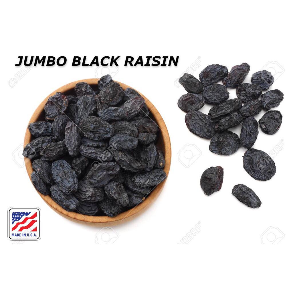 250g | 500g (JUMBO) USA PREMIUM BLACK RAISIN / KISMIS HITAM (JUMBO) | Shopee Malaysia