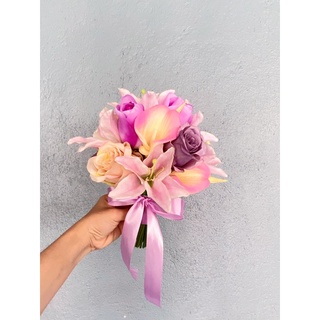 Bunga tangan|hand bouquet|wedding flower|bunga tangan kahwin | Shopee ...