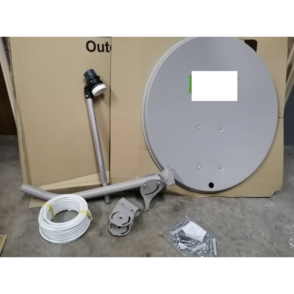 Astro 60cm Satellite Dish (complete set in Box) (READY STOCK) | Shopee ...